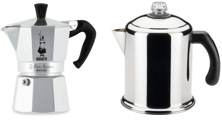 Moka Pot vs Percolator: What’s the Difference? (With Images) | Corner Coffee Store