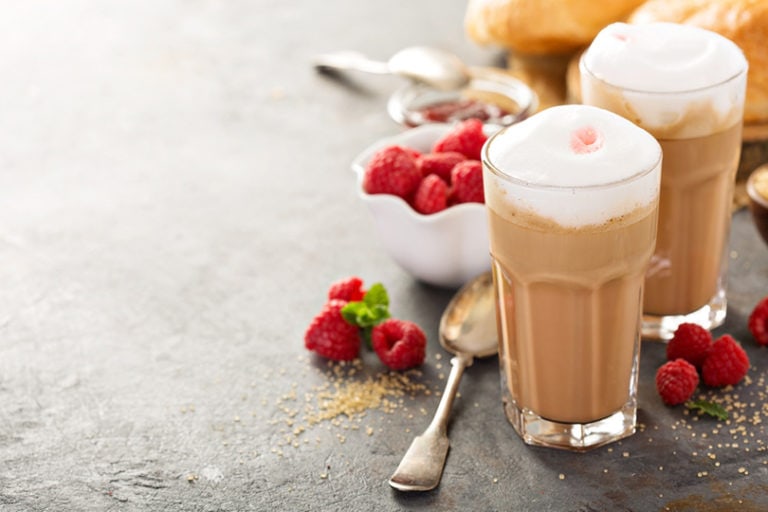 Raspberry Coffee or Latte Recipes (With Pictures) | Corner Coffee Store