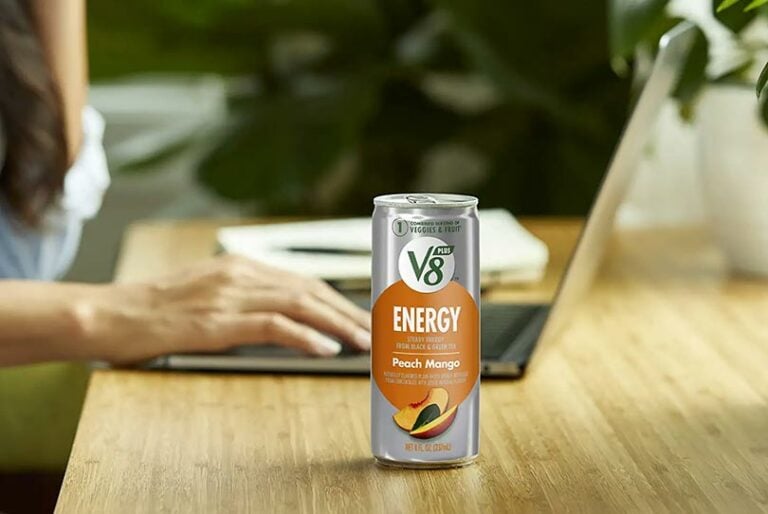 How Much Caffeine Is in a V8 +Energy Drink? What to Know! | Corner ...